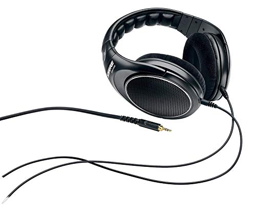 Shure SRH1440 Professional Open Back Headphones - 40mm Neodymium Drivers, Full-Range Audio with Detailed Highs and Rich Bass for Mastering and Critical Listening, Circumaural Design for Natural Sound