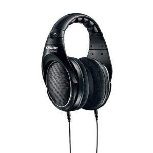 Shure SRH1440 Professional Open Back Headphones - 40mm Neodymium Drivers, Full-Range Audio with Detailed Highs and Rich Bass for Mastering and Critical Listening, Circumaural Design for Natural Sound