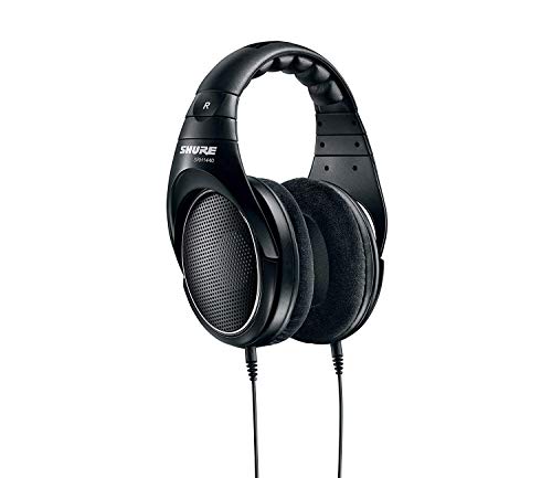 Shure SRH1440 Professional Open Back Headphones - 40mm Neodymium Drivers, Full-Range Audio with Detailed Highs and Rich Bass for Mastering and Critical Listening, Circumaural Design for Natural Sound