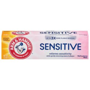 arm & hammer sensitive teeth & gums toothpaste 4.5 oz