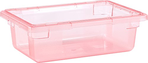 Carlisle FoodService Products 10611C05 StorPlus 3.5 Gallon Color-Coded Box 18" x 12" x 6", Red