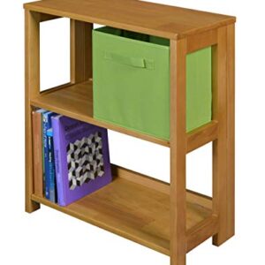 Regency Flip Flop Bookcase, 28 x 22-inches, Medium Oak