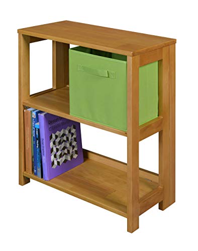 Regency Flip Flop Bookcase, 28 x 22-inches, Medium Oak