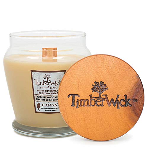 TimberWick Vanilla Brulee Soy Candle