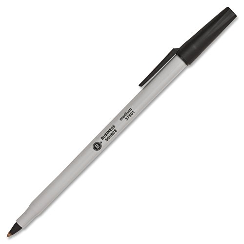 Business Source Medium Point Ballpoint Stick Pens