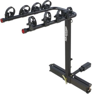 heininger 2110 advantage sports rack glideaway2 deluxe 4 bike rack carrier