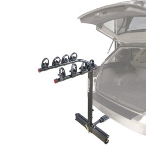 Heininger 2110 Advantage Sports Rack glideAWAY2 Deluxe 4 Bike Rack Carrier