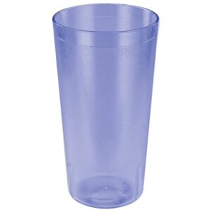 Winco Pebbled Tumblers, 32-Ounce, Blue