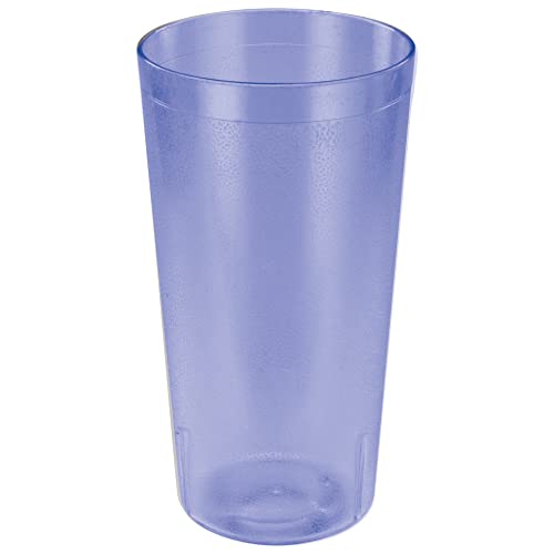 Winco Pebbled Tumblers, 32-Ounce, Blue