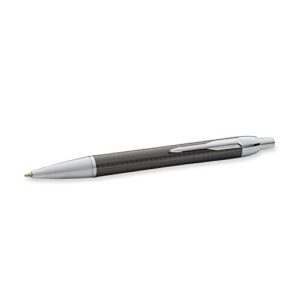 parker im premium deep gun metal chiseled, ballpoint pen with medium black refill (s0908720)