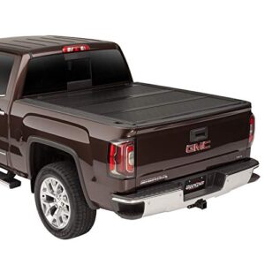 undercover flex hard folding truck bed tonneau cover | fx11005 | fits 2007 - 2013 chevy/gmc silverado/sierra 1500 w/o bed caps 5' 9" bed (69.3")