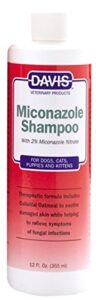 davis miconazole pet shampoo, 12 oz