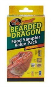 zoo med laboratories szmfsp2 bearded dragon food sampler