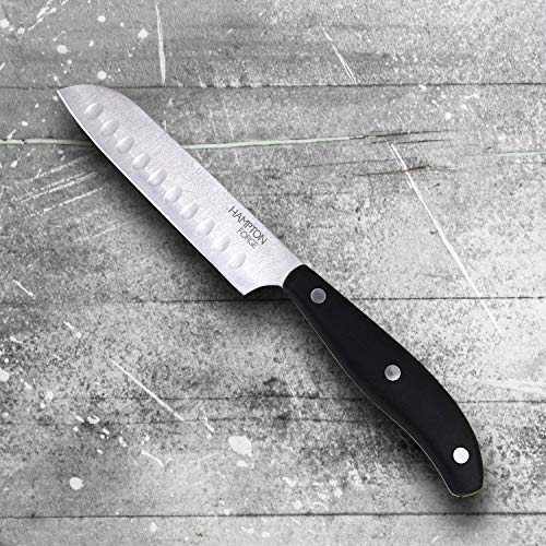 Hampton Forge – Magna – 5" Santoku Knife – Black