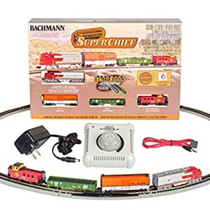 Bachmann Trains - Super Chief Ready To Run Electric Train Set - N Scale