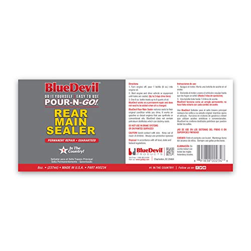 BlueDevil Products 00234 Rear Main Sealer - 8 Ounce