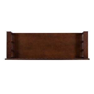 Linon Home Dcor Linon Home Decor Cynthia Storage Bench, 50"w x 17.25"d x 32"h, Walnut