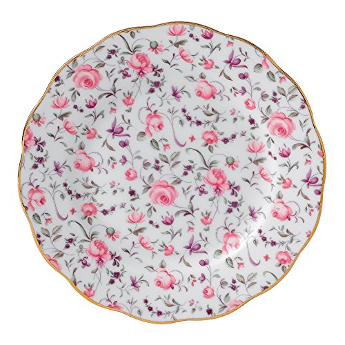 Royal Albert Rose Confetti 5-Piece Place Setting, White, Pink, Purple, Green