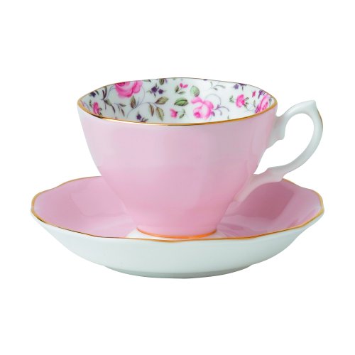 Royal Albert Rose Confetti 5-Piece Place Setting, White, Pink, Purple, Green