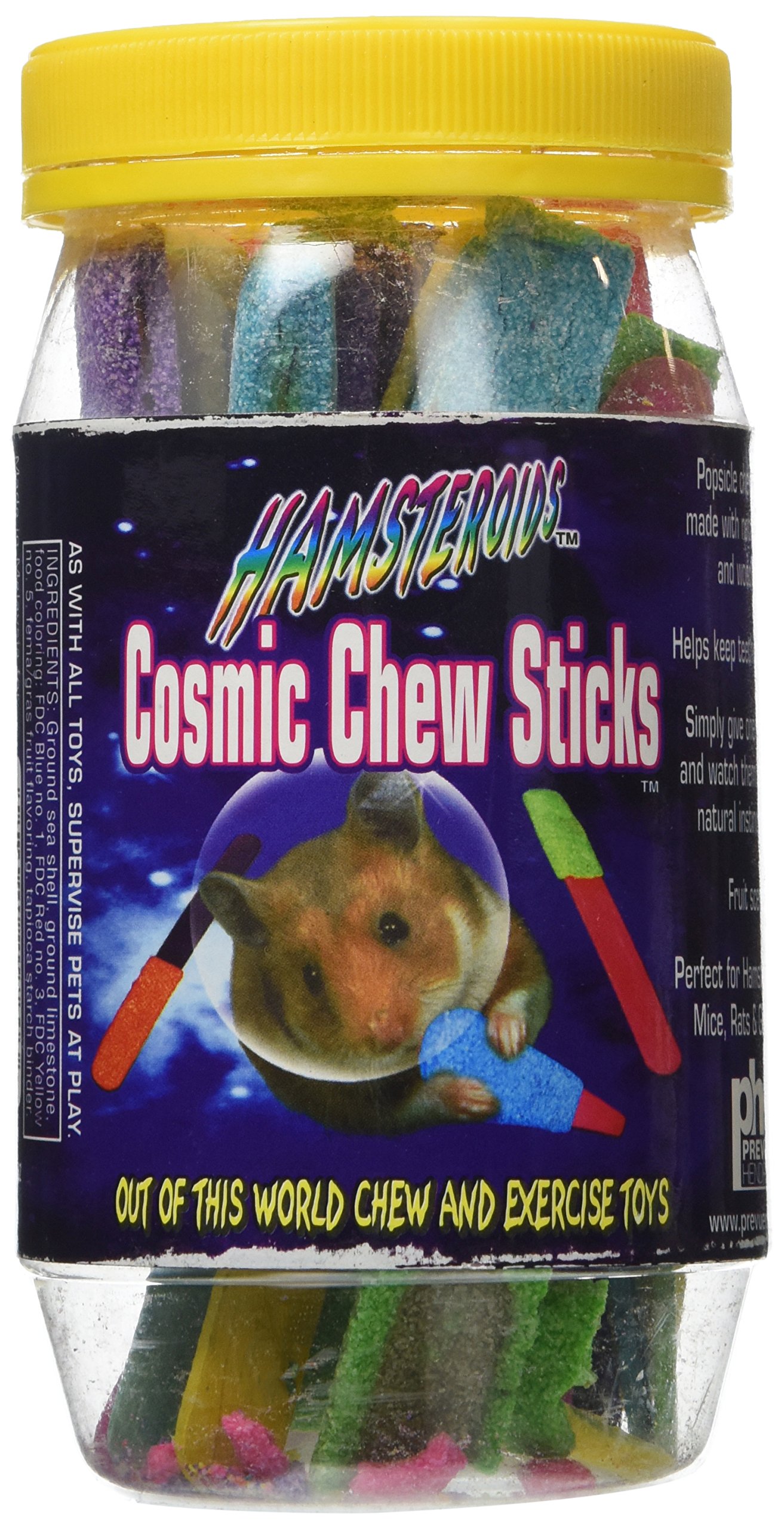 Prevue Pet Products SPV21760 Hamsteroids Cosmic Chew Sticks