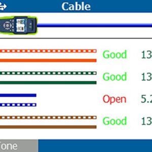 NetAlly LRAT-2000 LinkRunner AT Copper and Fiber Ethernet Network Tester, Green