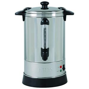 nesco professional coffee urn, 30 cups, stainless steel