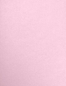 luxpaper 8.5" x 11" paper | letter size | rose quartz metallic | 80lb. text | 50 qty