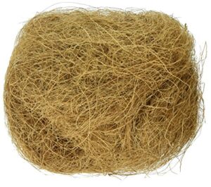 prevue pet products bpv105 sterilized natural coconut fiber for bird nest (60000105)