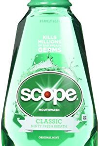 Scope Mouthwash Original Mint 33.8 Oz (2 Pack)