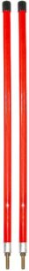 buyers products 1308103 nylon marker (orange 24" with stud mount)