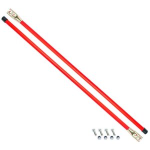 Buyers Products 1308105 Nylon Marker (Orange 28" with Stud Mount)