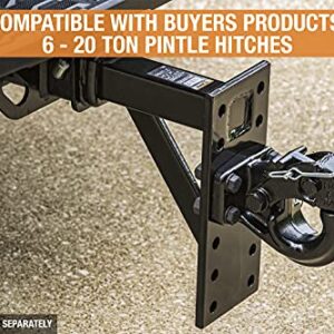 Buyers Products PM812 6 Position Pintle Hook Mount With 12.25 Inch Shank