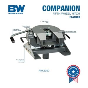 B&W Trailer Hitches Flatbed Companion Fifth Wheel Hitch- RVK3050