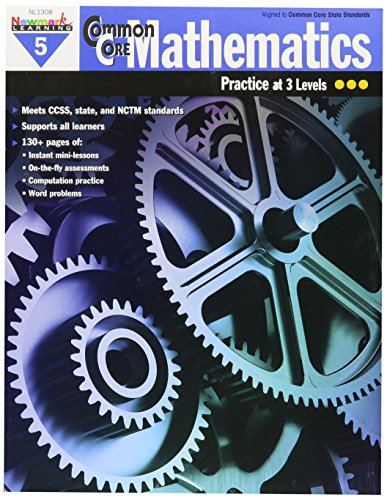 Newmark Learning Common Core Mathematics Reproducible Book, Grade 5