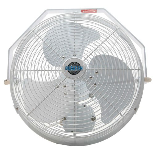 Durafan 18" Indoor/Outdoor Non-Oscillating Wall Mount Fan