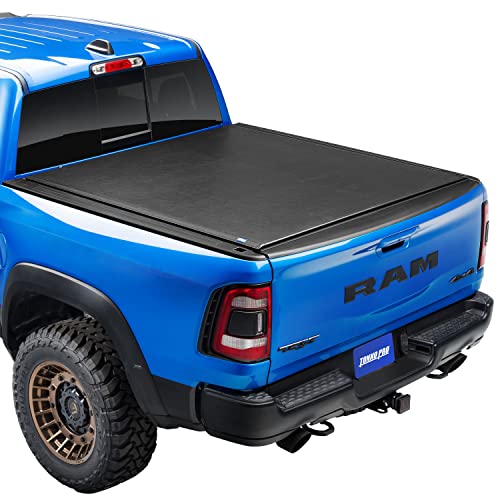 Tonno Pro Lo Roll, Soft Roll-up Truck Bed Tonneau Cover | LR-2005 | Fits 2002 - 2008 Dodge Ram 1500/2500/3500 6' 6" Bed (78")