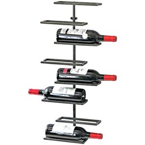 Wine Enthusiast 8 Bottle Urban Wall Wine Rack