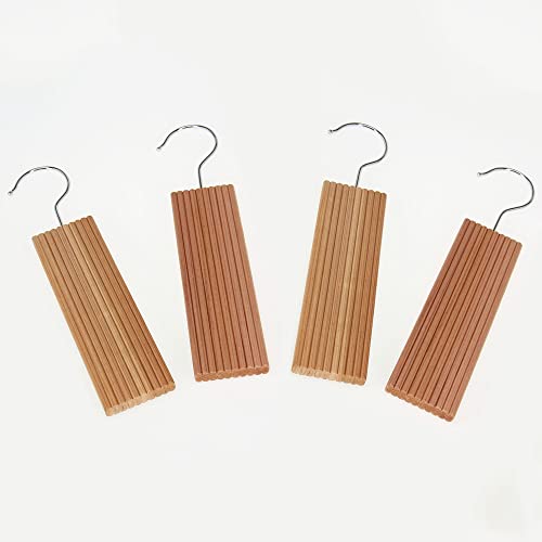 CedarFresh 32752-1 Cedar Wood Hang-Ups with Lavender | Freshen and Protect Closets | 4-Pack