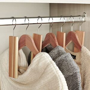 CedarFresh 32752-1 Cedar Wood Hang-Ups with Lavender | Freshen and Protect Closets | 4-Pack