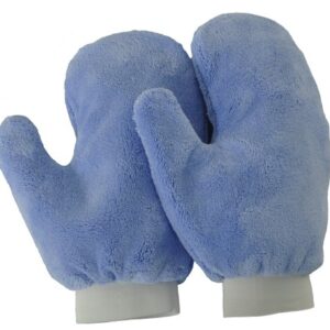 Eurow Microfiber Terry Weave Mitt with Thumb (2-Pack)