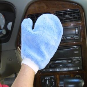 Eurow Microfiber Terry Weave Mitt with Thumb (2-Pack)