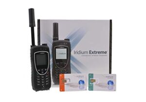 iridium 9575 extreme satellite phone with prepaid and postpaid sim cards