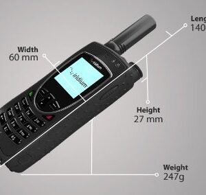 Iridium 9575 Extreme Satellite Phone with Prepaid and Postpaid SIM Cards