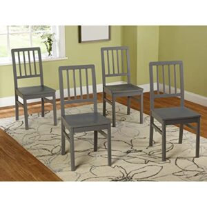 Target Marketing Systems TMS Camden Dining Chair, White Wash, Set of 4