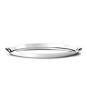 georg jensen stainless steel bar serving tray, 15.51"