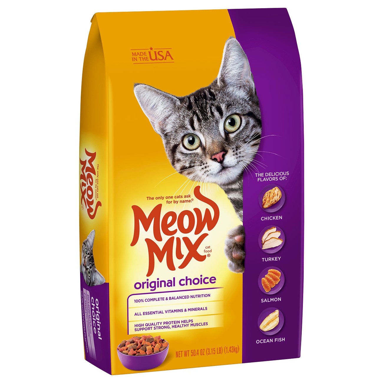 Meow Mix Original, 3.15-Pound