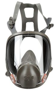 3m full facepiece reusable respirator 6800, paint vapors, dust, mold, chemicals, medium