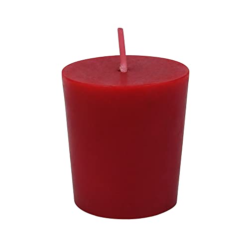 Zest Candle 12-Piece Votive Candles, Red