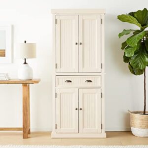 Homestyles Nantucket Pantry, 30", Off White