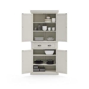 Homestyles Nantucket Pantry, 30", Off White